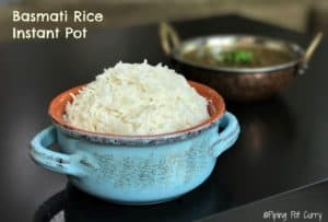 Instant Pot Basmati Rice Recipe - Piping Pot Curry