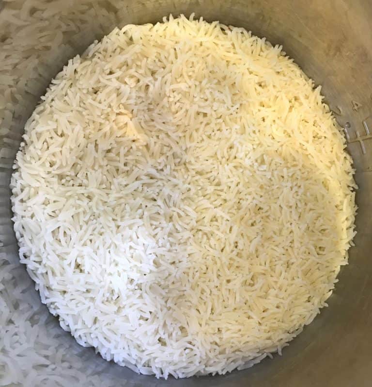 Instant Pot Basmati Rice Recipe - Piping Pot Curry