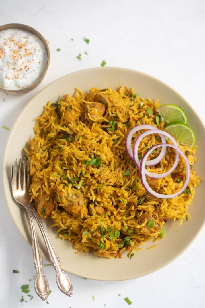 Easy Instant Pot Chicken Biryani - Piping Pot Curry Easy Instant Pot Chicken Biryani - Piping Pot Curry