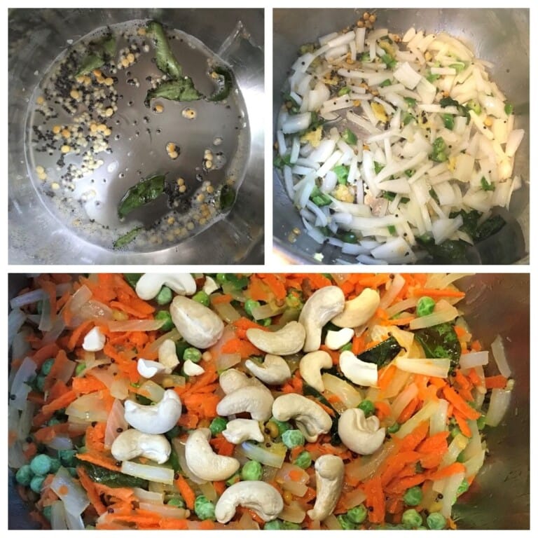 Sooji / Semolina / Rava Upma - Instant Pot - Piping Pot Curry