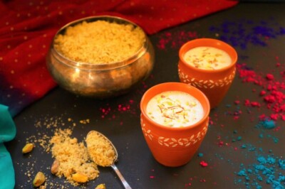 Thandai (Flavored Drink for Holi) - Piping Pot Curry
