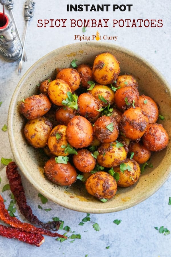 Spicy Bombay Potatoes - Piping Pot Curry