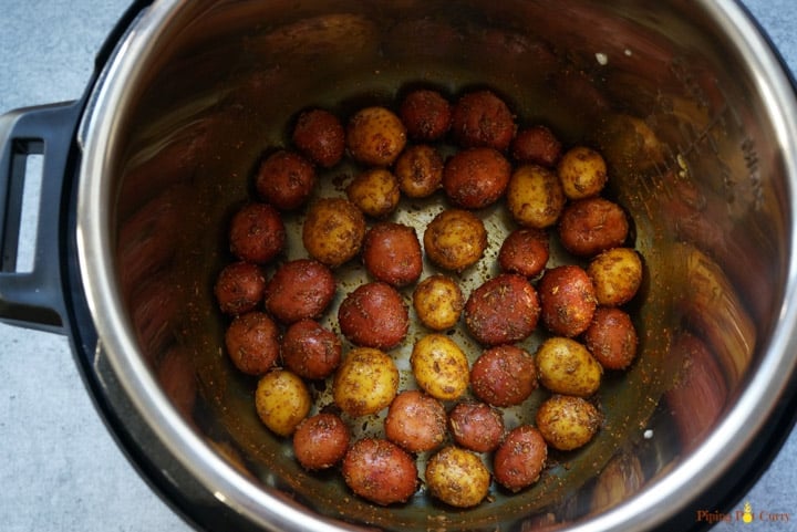 Spicy Bombay Potatoes - Piping Pot Curry