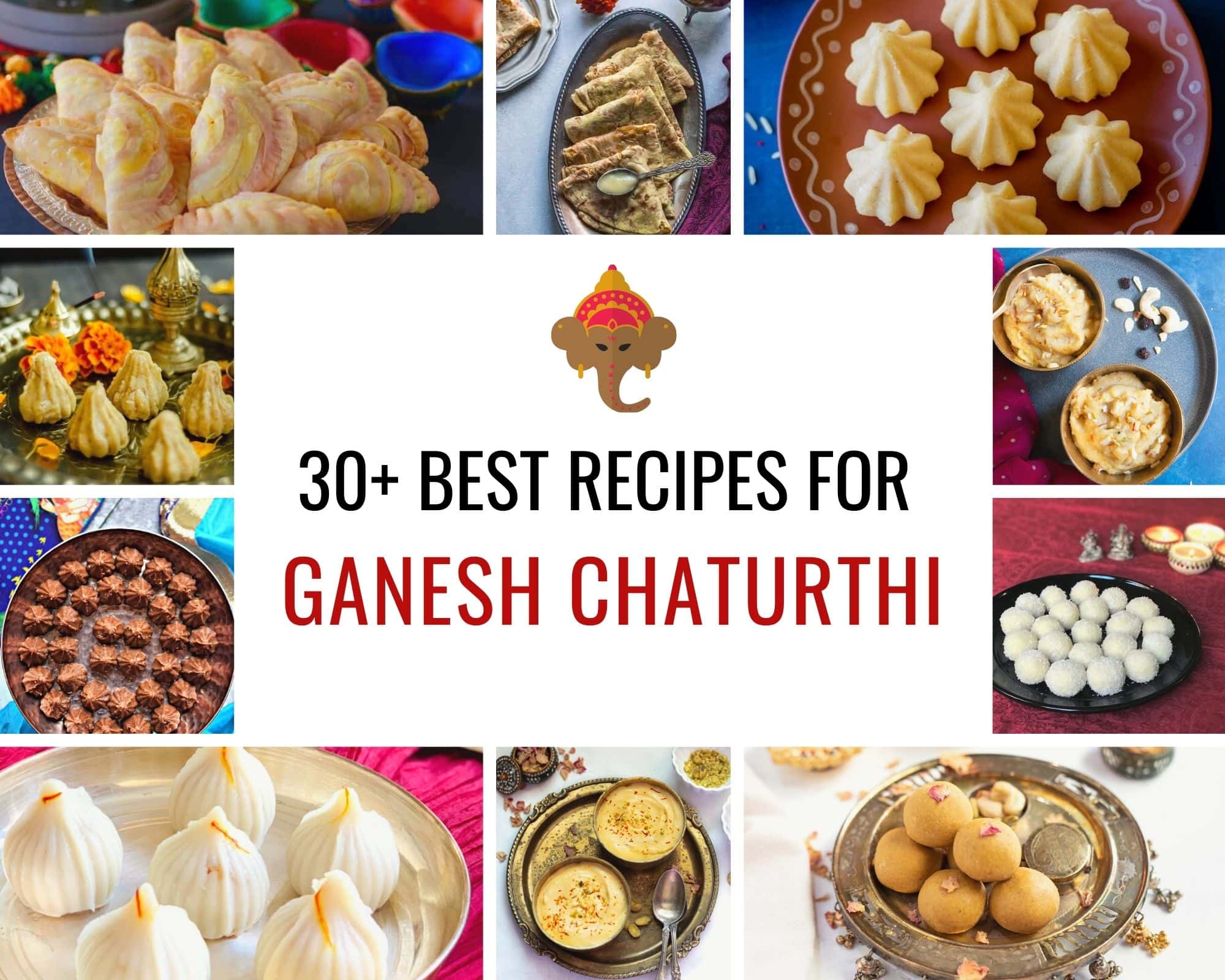 30+ Best Ganesh Chaturthi Recipes - Piping Pot Curry