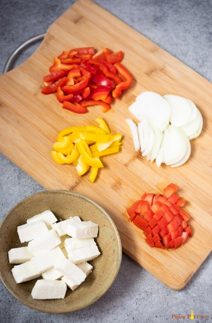 Best Paneer Jalfrezi - Piping Pot Curry