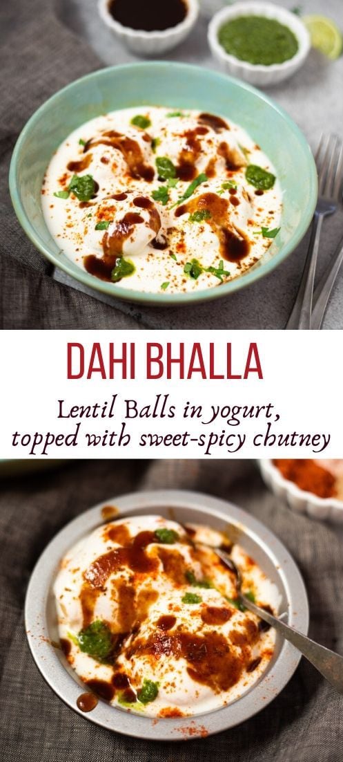 Super Soft Dahi Vada (Dahi Bhalla Chaat) - Piping Pot Curry