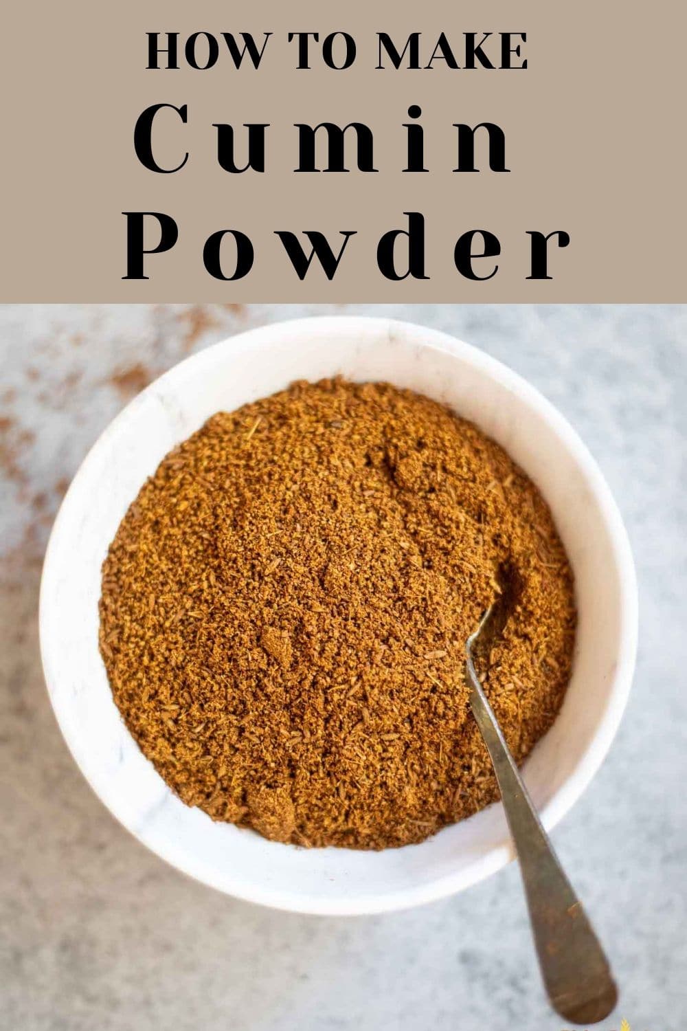 How to Make Cumin Powder | Jeera Powder - Piping Pot Curry