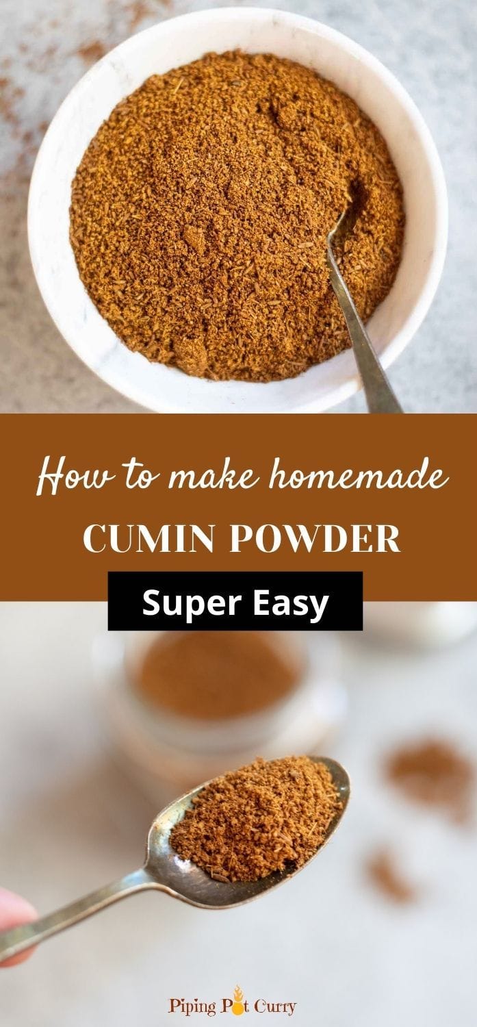 How to Make Cumin Powder | Jeera Powder - Piping Pot Curry