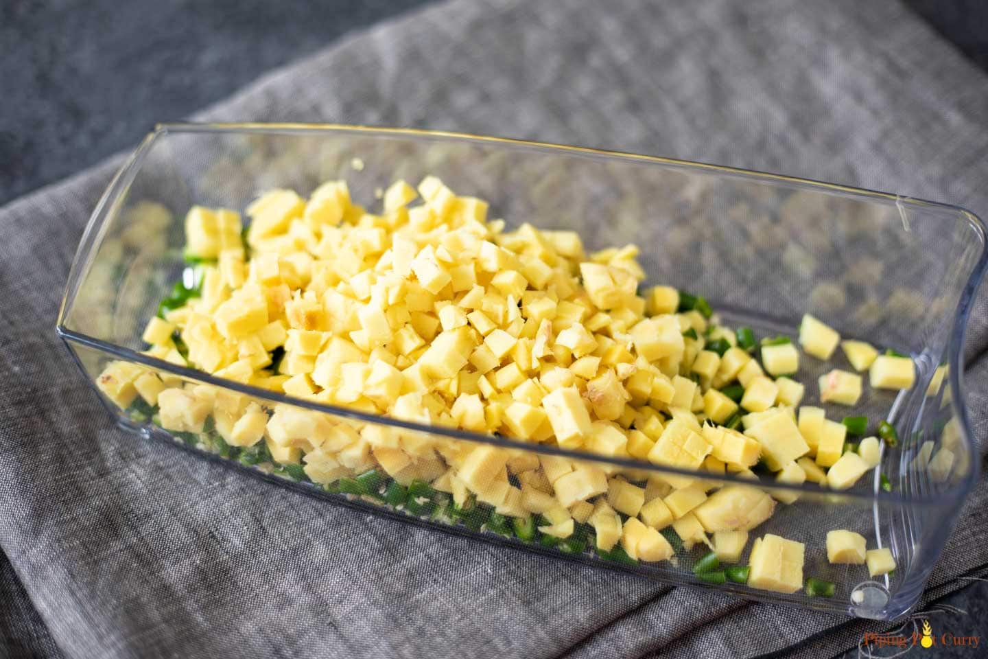 Ginger Chilli Pickle | Adrak ka Achar - Piping Pot Curry