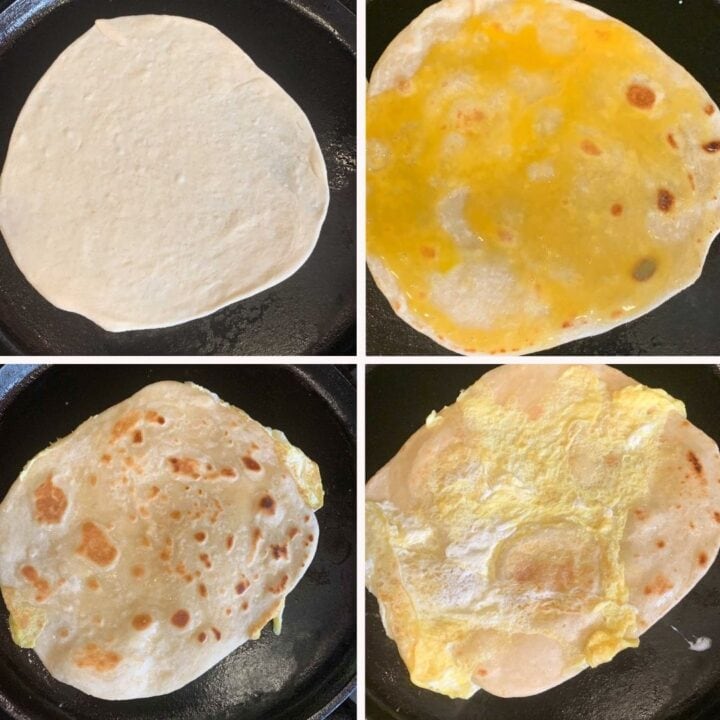 Easy Paneer Frankie (Paneer Kathi Roll) - Piping Pot Curry