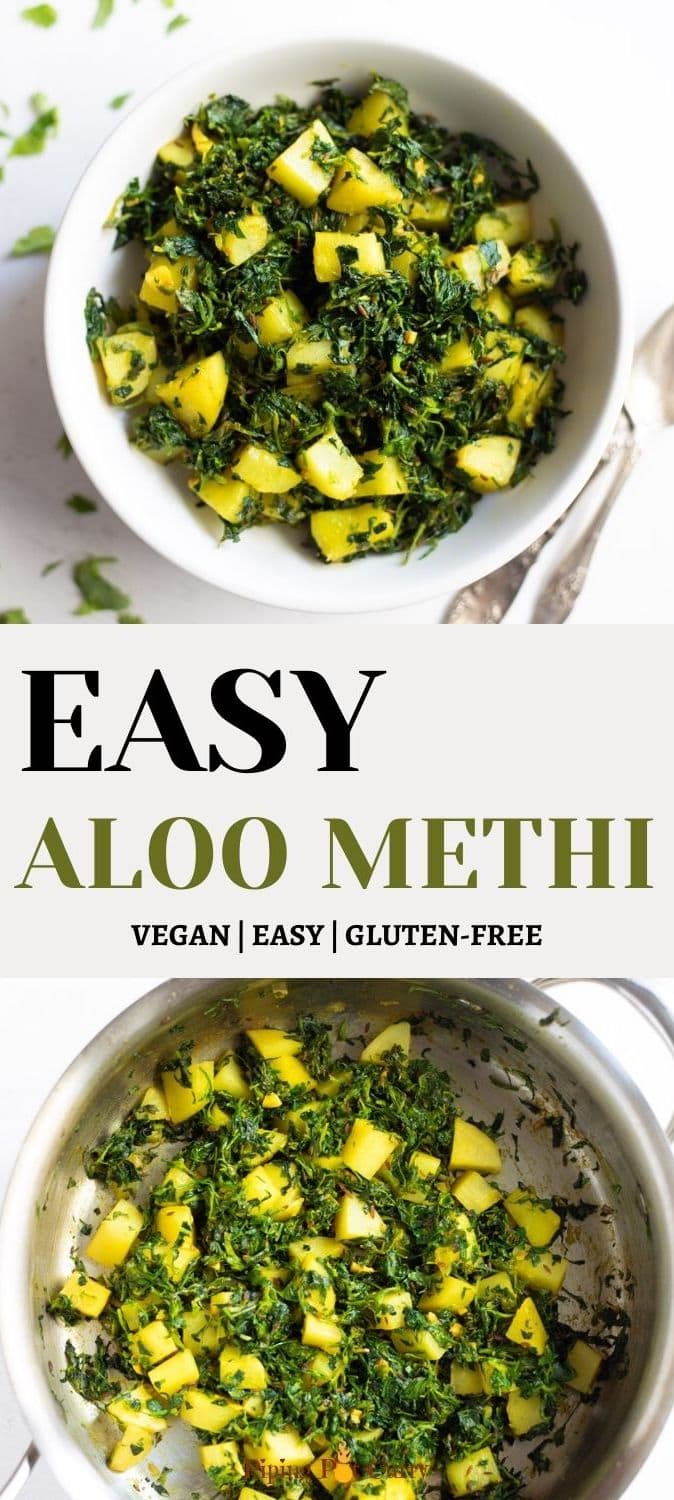 Aloo Methi - Piping Pot Curry