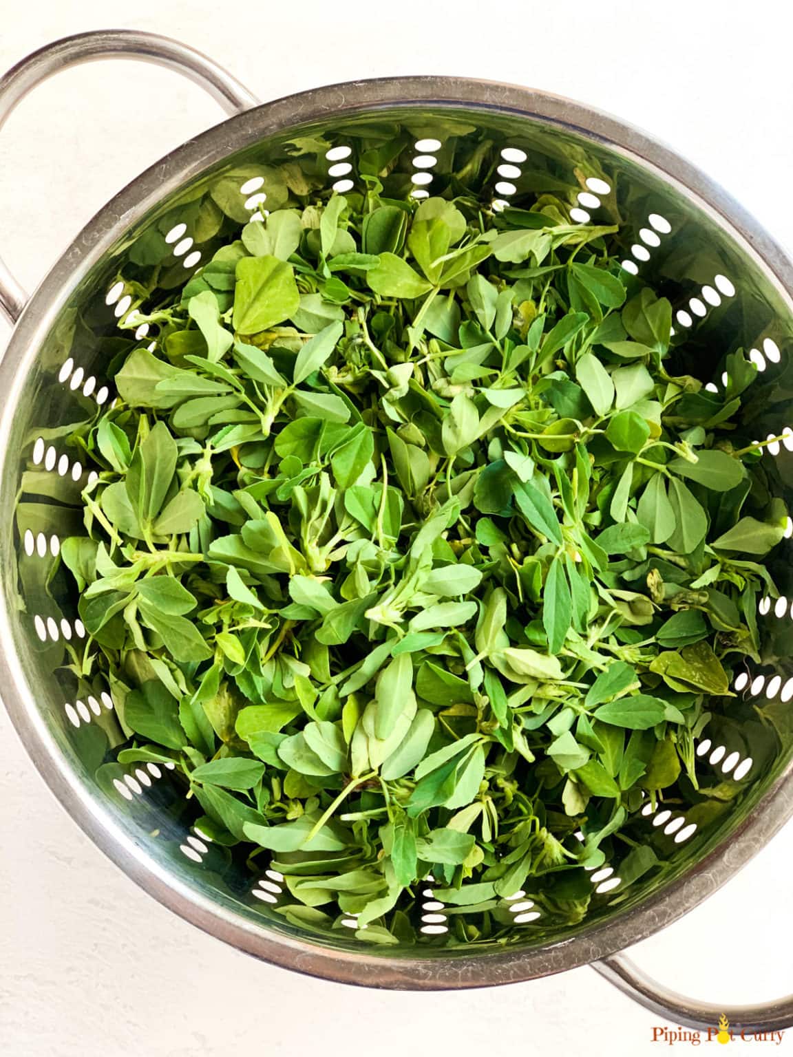 Aloo Methi - Piping Pot Curry