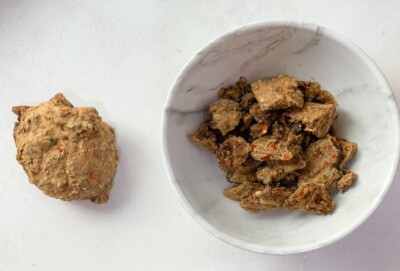 Wadi Chawal (Punjabi Wadi Rice) - Piping Pot Curry