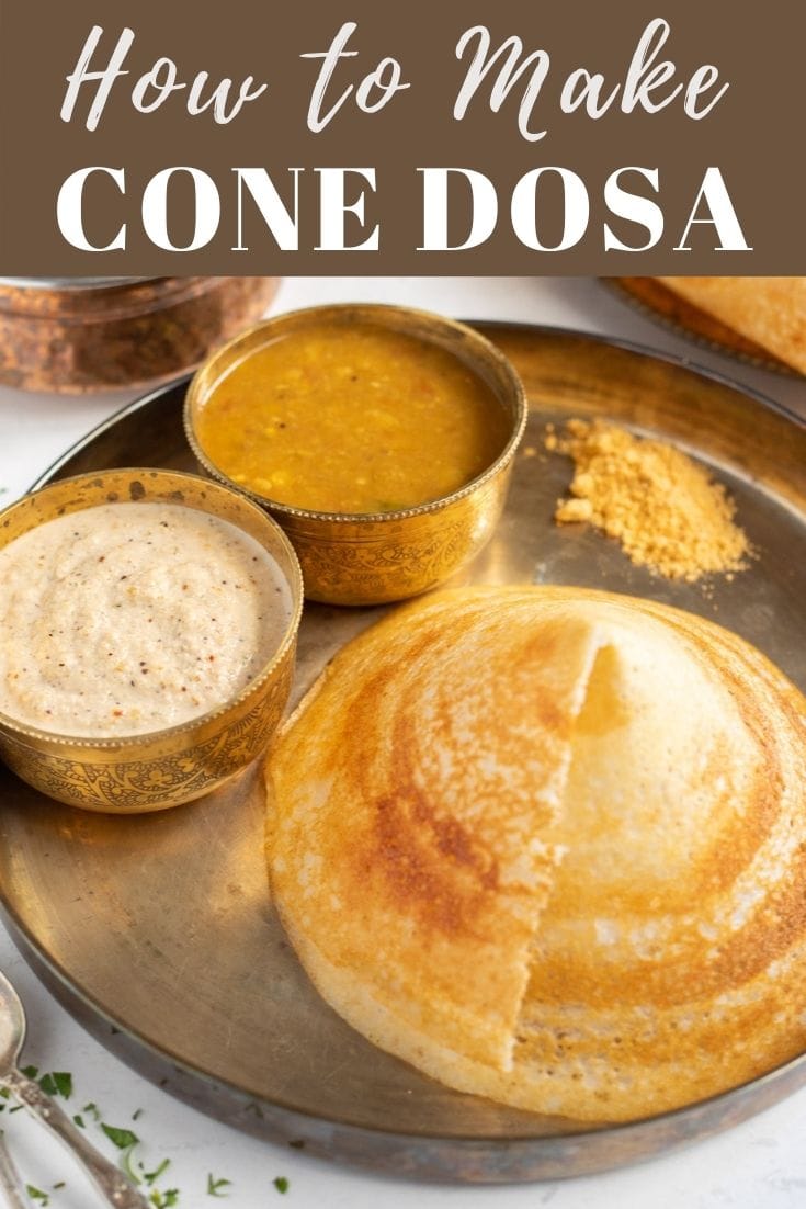 How to make Dosa (Crispy Dosa Recipe) - Piping Pot Curry