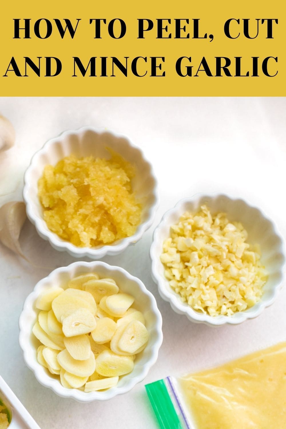 How to Peel, Cut and Mince Garlic the Right Way? - Piping Pot Curry