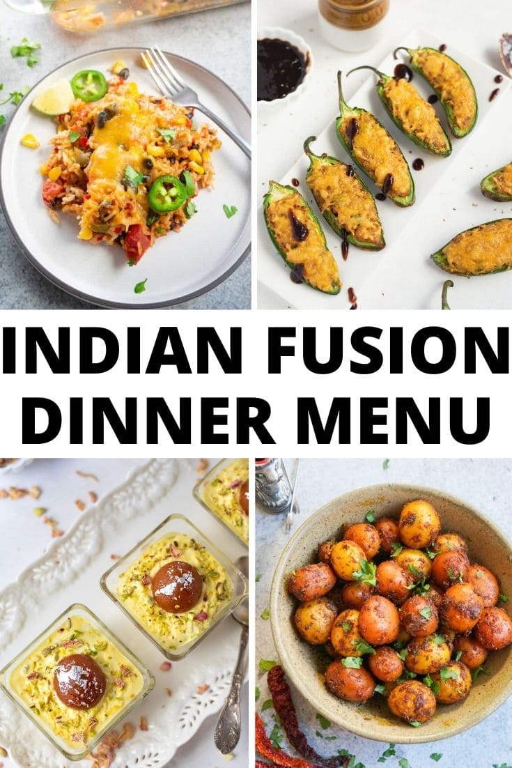 Indian Fusion Dinner Menu - Piping Pot Curry