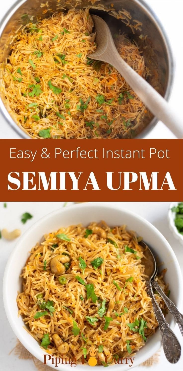 Vermicelli / Semiya Upma - Piping Pot Curry
