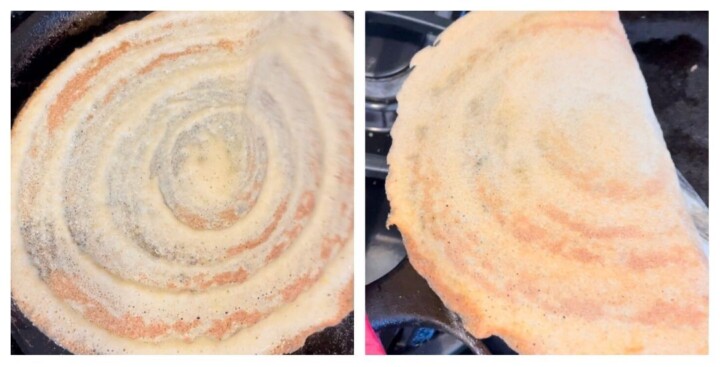 Healthy Quinoa Dosa - Piping Pot Curry