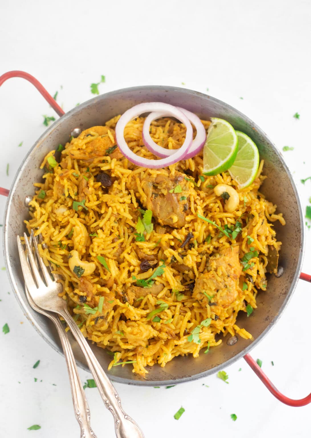 Easy Instant Pot Chicken Biryani - Piping Pot Curry
