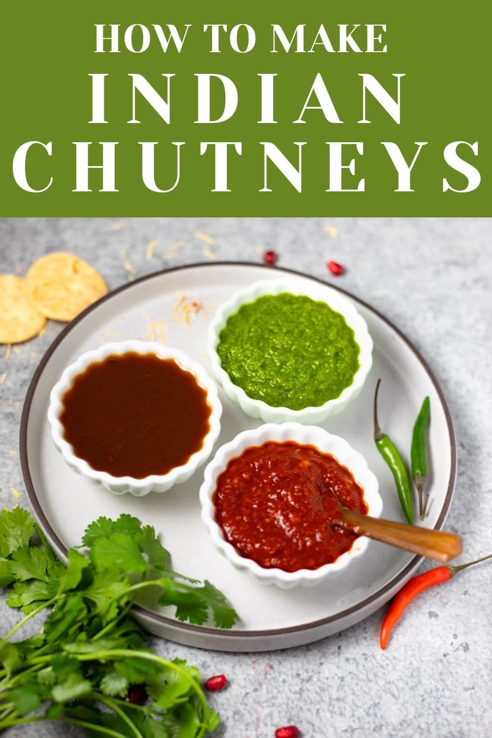 Three Easy Indian Chutneys - Piping Pot Curry