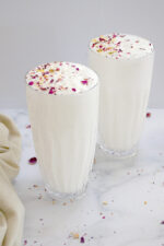 The Best Sweet Lassi (Indian Yogurt Drink) - Piping Pot Curry