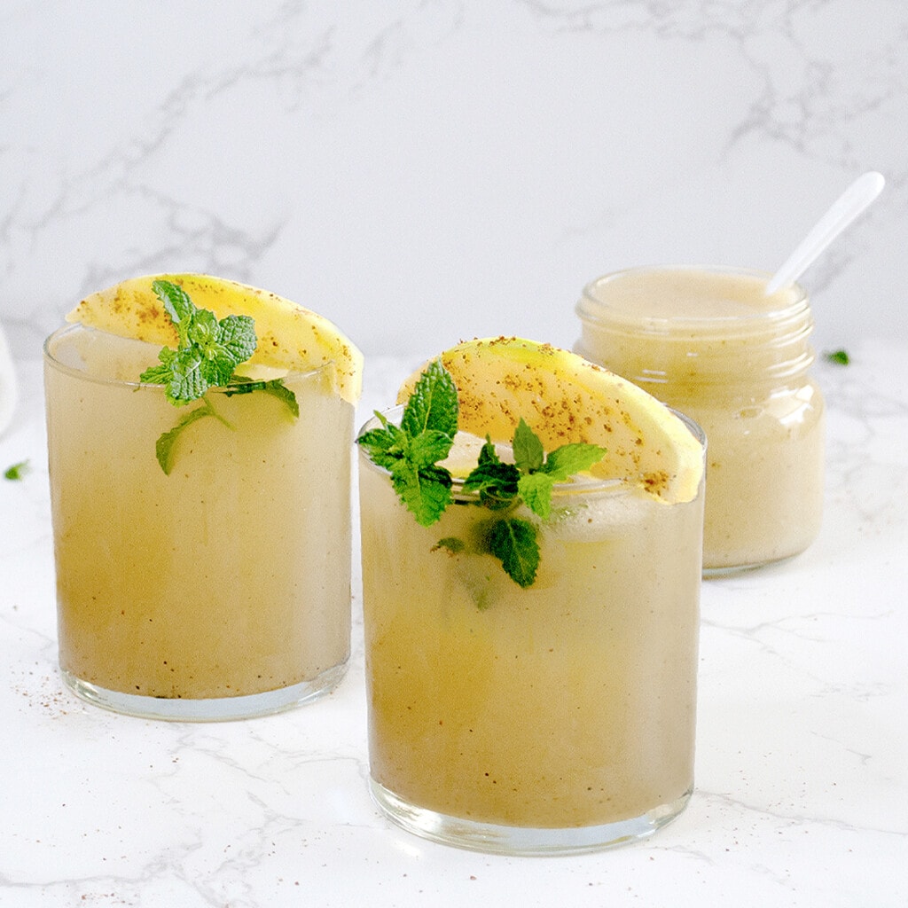 Easy Aam Panna (Tangy Mango Drink) - Piping Pot Curry
