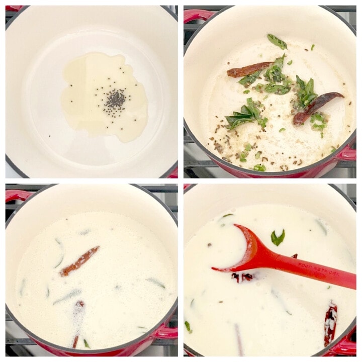 Gujarati Kadhi - Piping Pot Curry