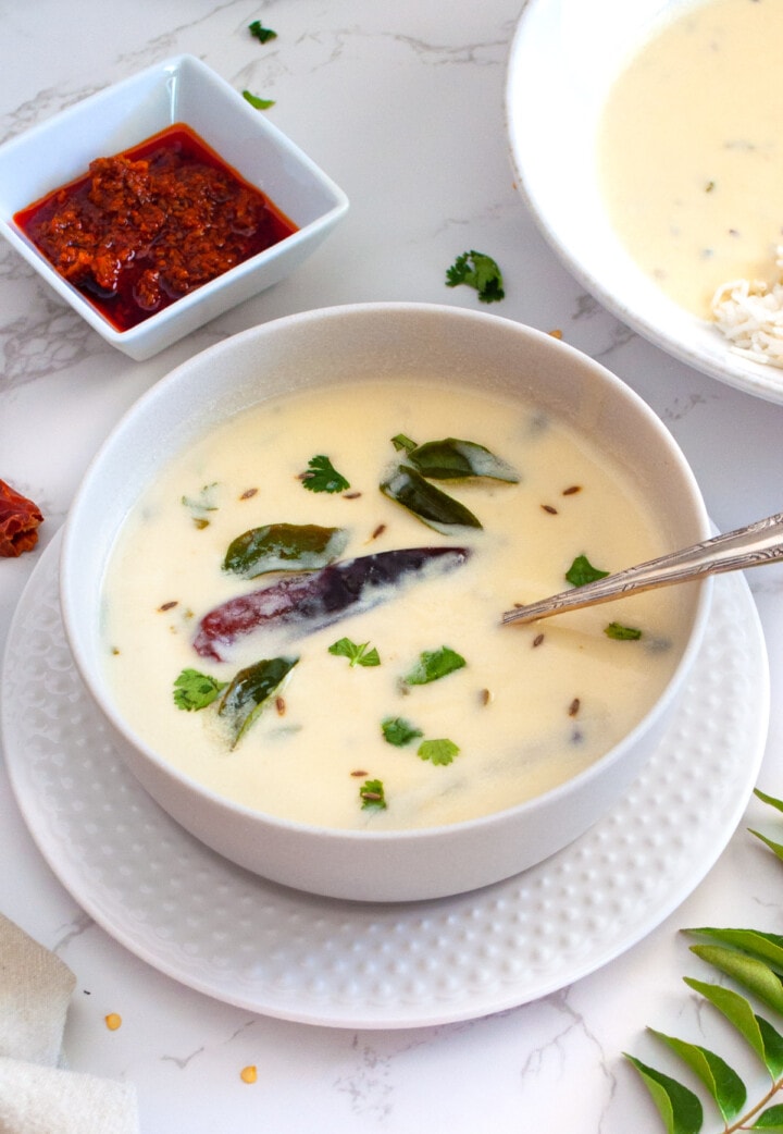 Gujarati Kadhi - Piping Pot Curry