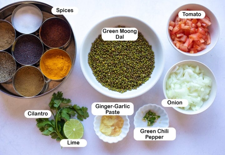 Green Moong Dal / Mung Bean Curry - Instant Pot & Stovetop - Piping Pot ...