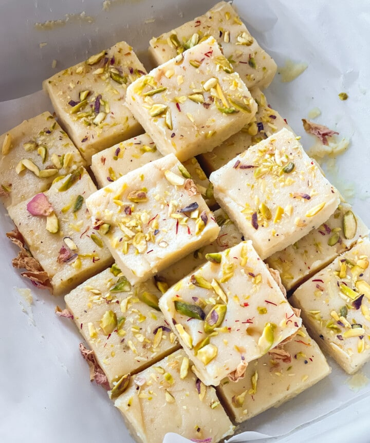 Kalakand (Easy 30-Minute Recipe) - Piping Pot Curry