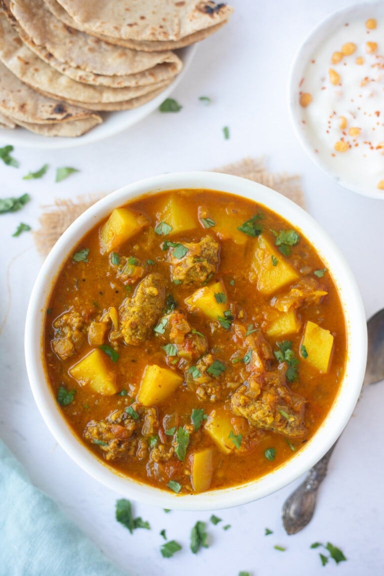 Aloo Wadiyan - Piping Pot Curry