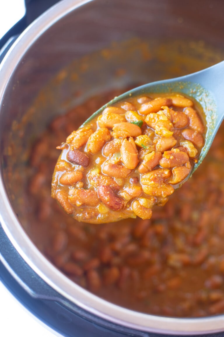 Punjabi Rajma - Instant Pot & Stovetop (Red Bean Curry) - Piping Pot Curry