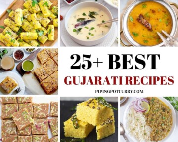 25+ Best Gujarati Recipes - Piping Pot Curry