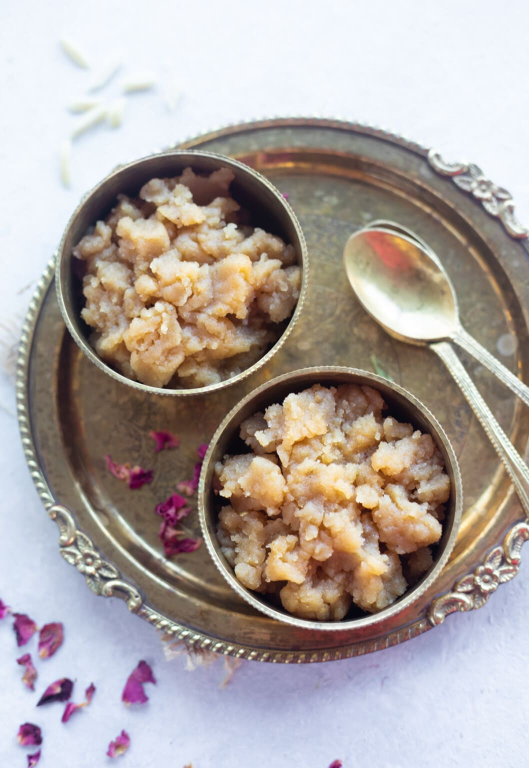 Atta Halwa | Kada Prasad - Piping Pot Curry