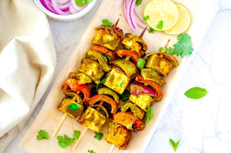 Hariyali Paneer Tikka - Piping Pot Curry