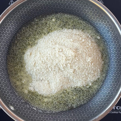 Badam Halwa with Almond Flour - Piping Pot Curry