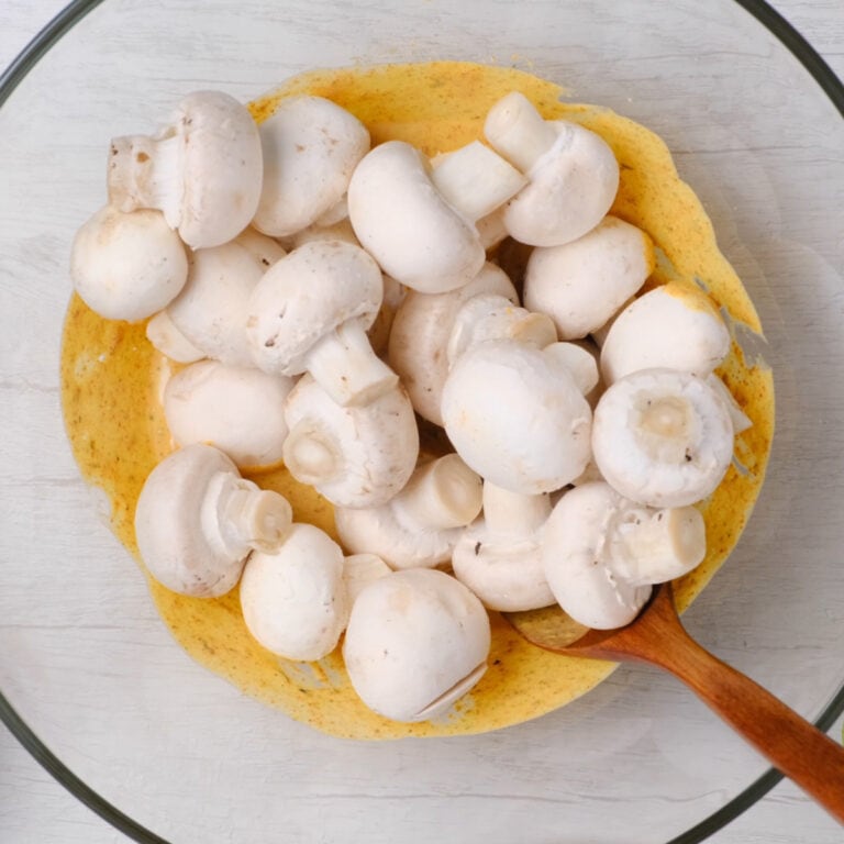 Tandoori Mushroom Tikka - Piping Pot Curry