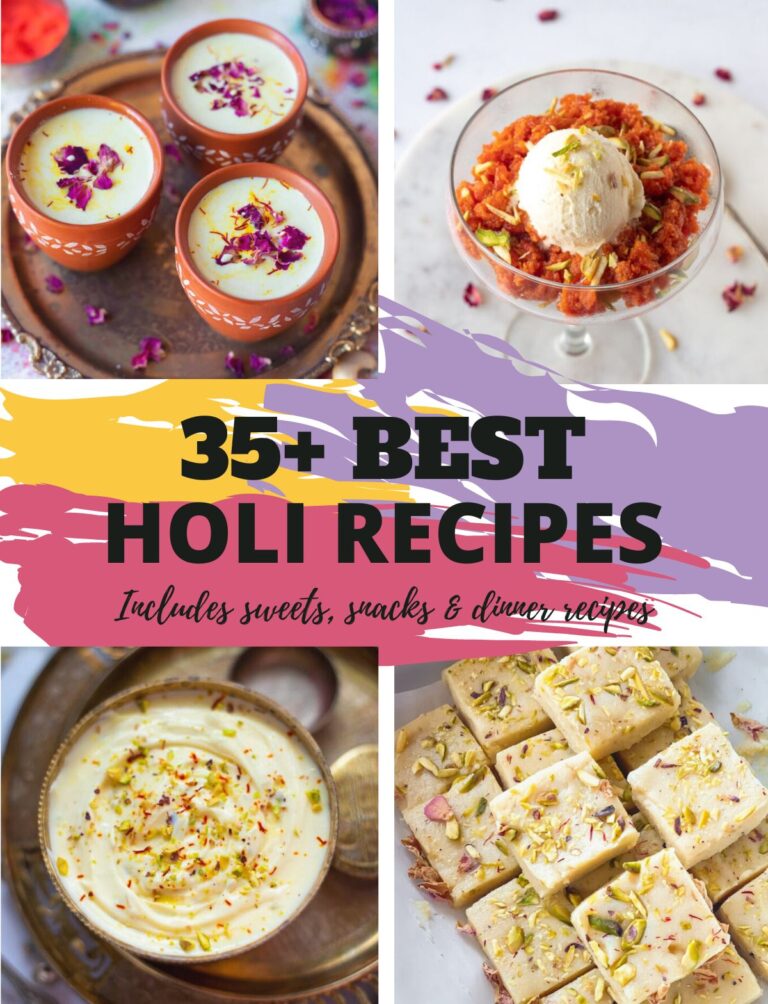 35+ Holi Recipes to try in 2025 - Piping Pot Curry