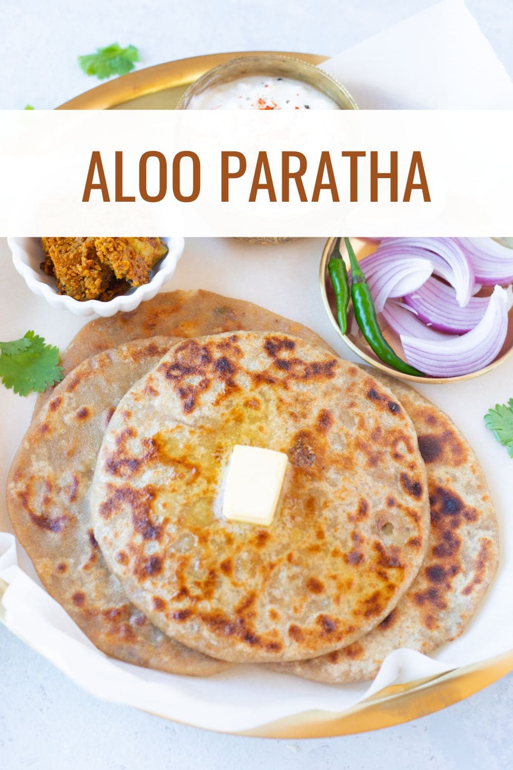 Aloo Paratha - Piping Pot Curry