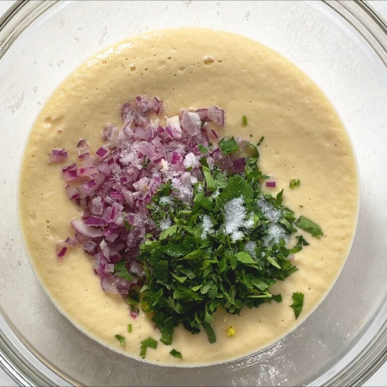 Moong Dal Chilla (Savory Lentil Pancakes) - Piping Pot Curry