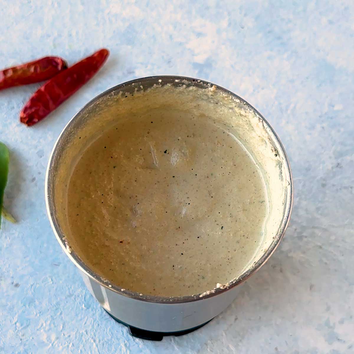 Peanut Chutney - Piping Pot Curry