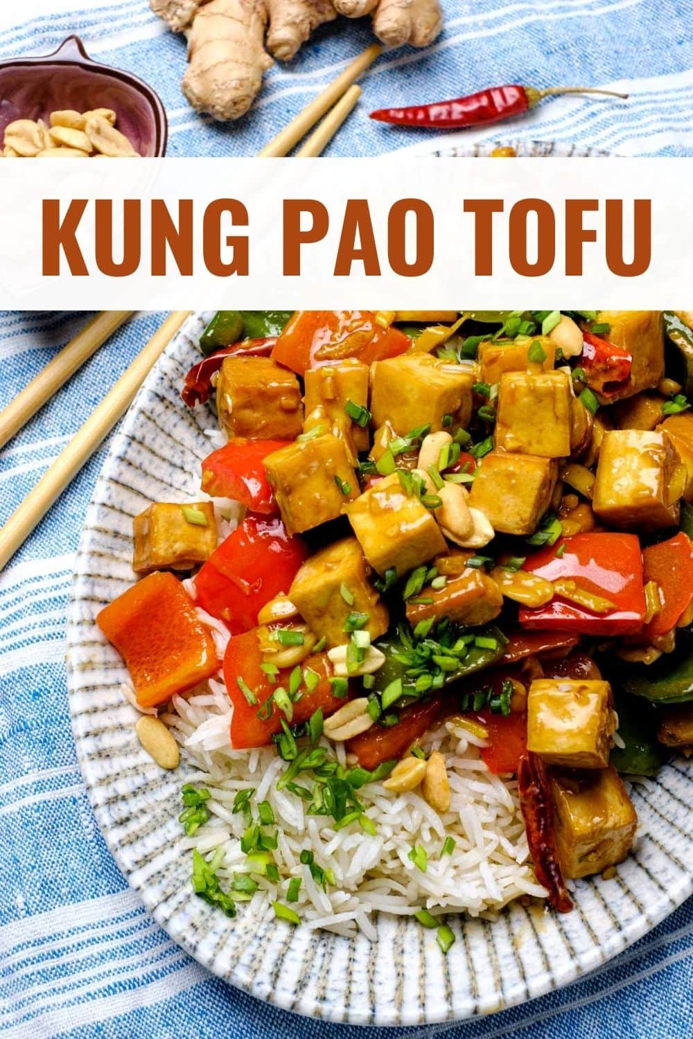 Kung Pao Tofu (Easy, Vegan Recipe) - Piping Pot Curry