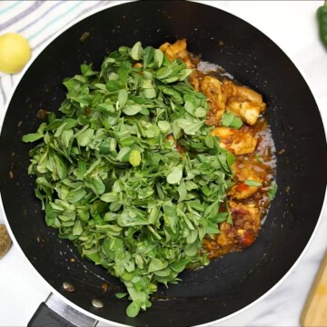 Methi Chicken (Murgh Methi) - Piping Pot Curry