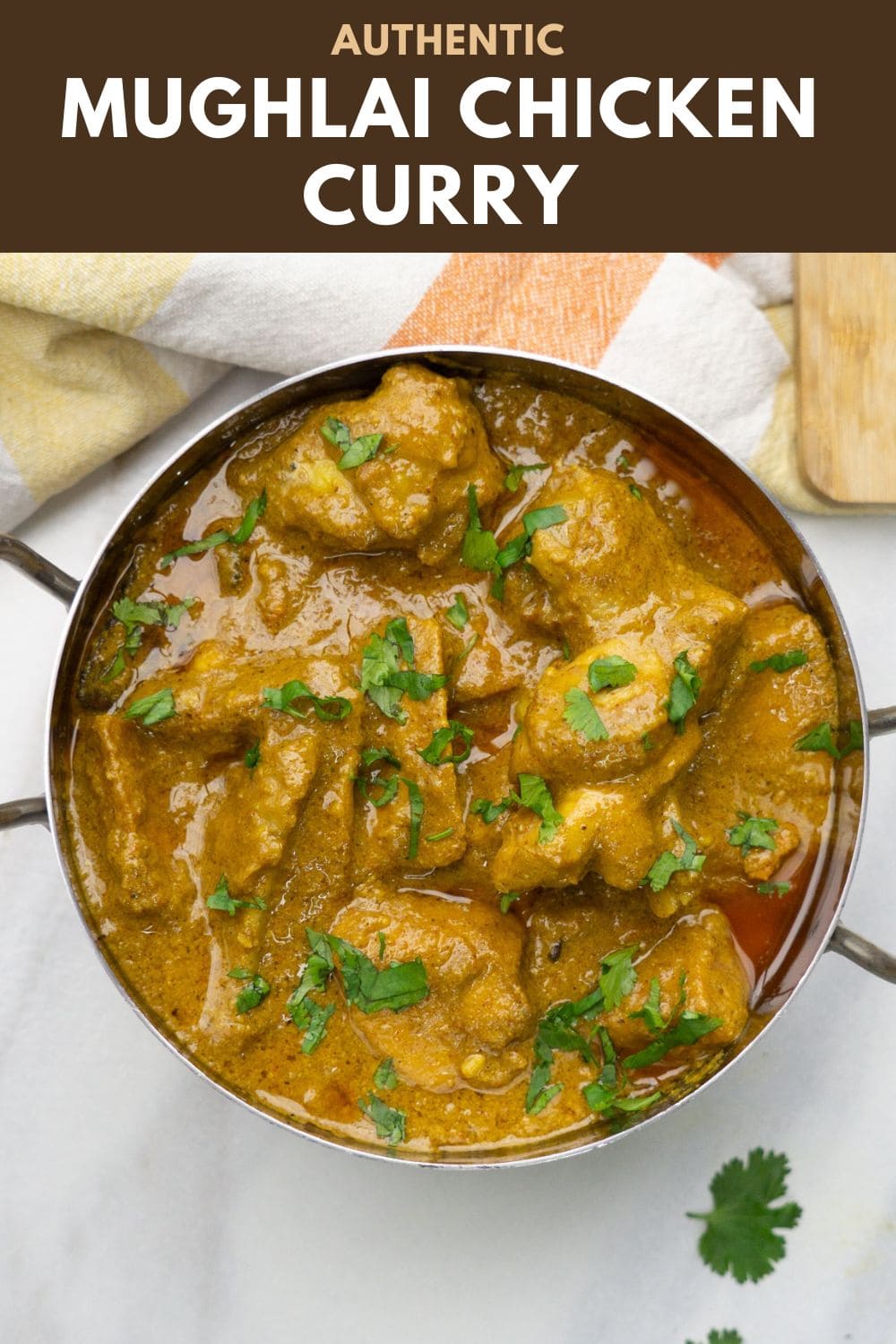 Restaurant-Style Mughlai Chicken Zafrani - Piping Pot Curry