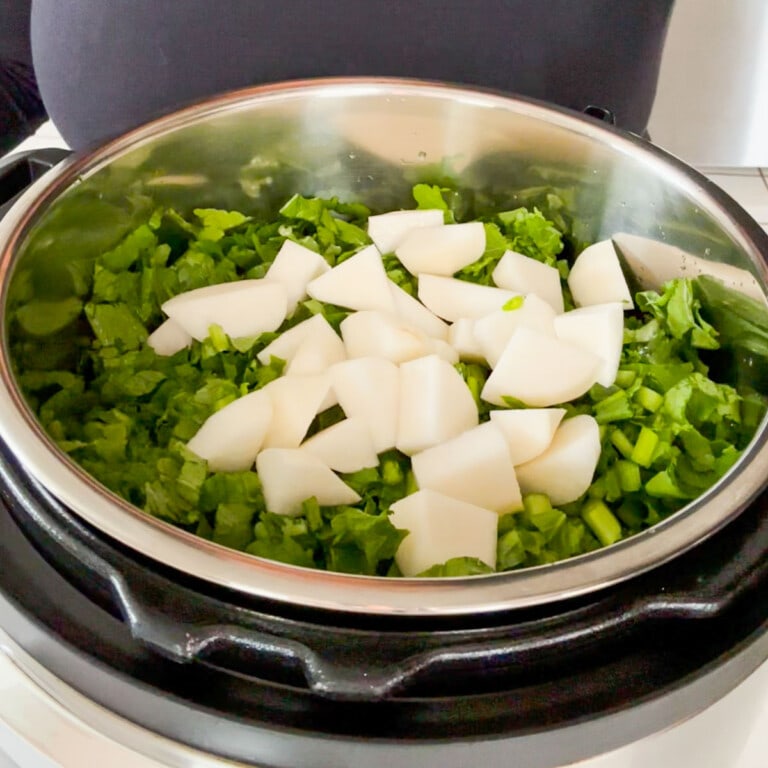 Sarson ka Saag (Authentic Punjabi Saag Recipe) - Piping Pot Curry