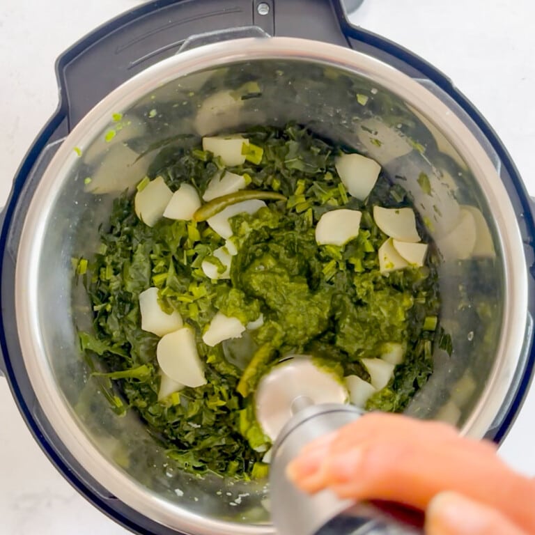 Sarson ka Saag (Authentic Punjabi Saag Recipe) - Piping Pot Curry