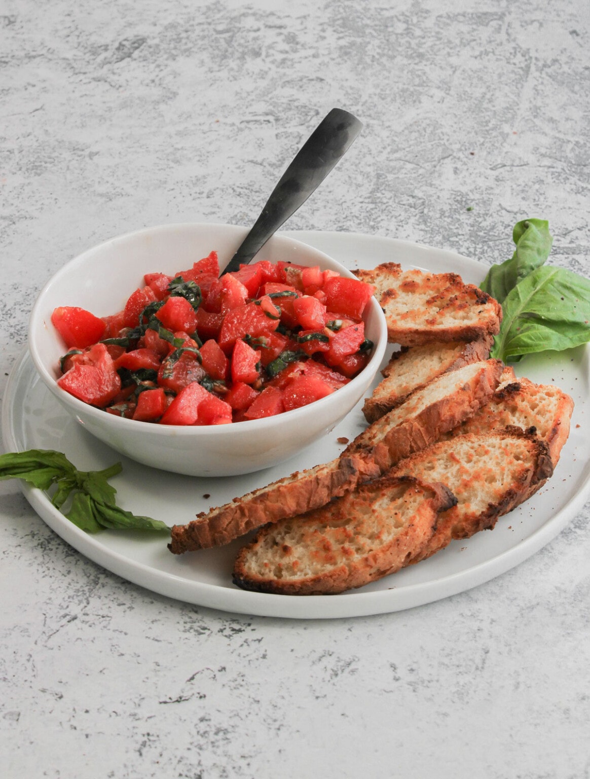 Bruschetta Dip (Easy 5-Ingredient Recipe) - Piping Pot Curry