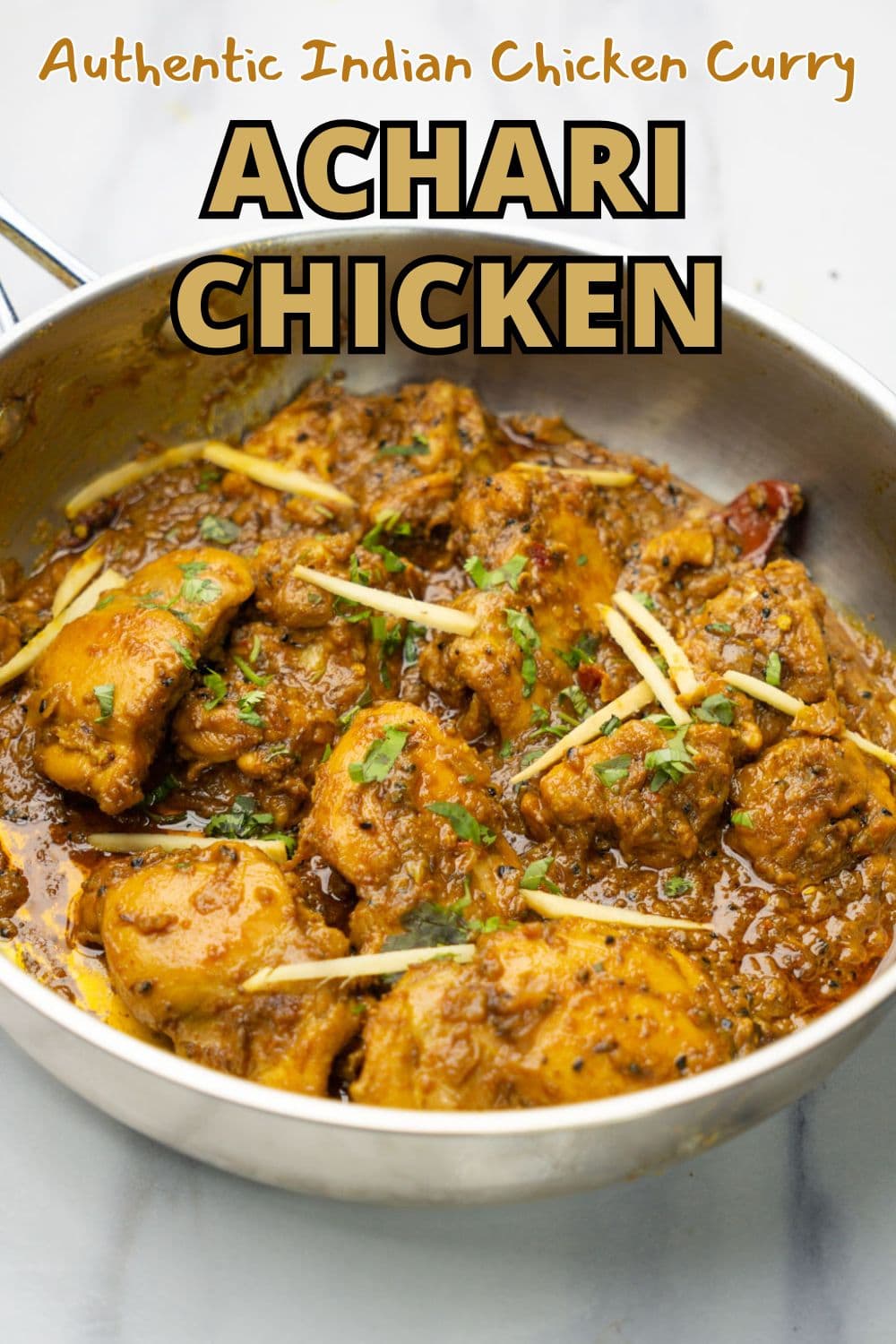Achari Chicken (Easy, Authentic Recipe) - Piping Pot Curry