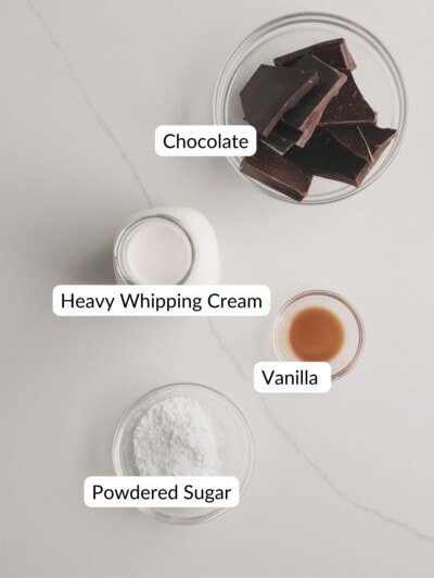 4-Ingredient Chocolate Mousse (Easy, No Eggs Recipe) - Piping Pot Curry