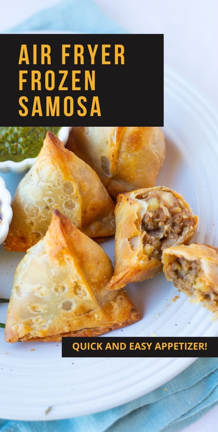 Air Fryer Frozen Samosa - Piping Pot Curry
